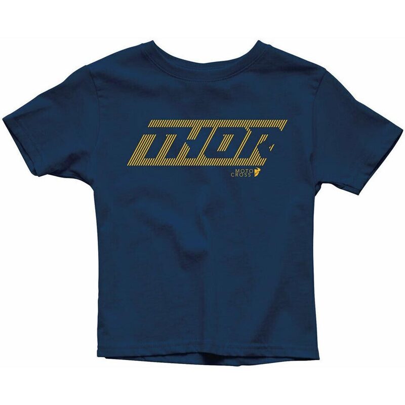 Thor Lined Navy Kids Tee