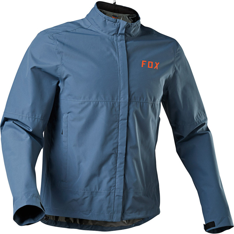 Fox Legion Blue Steel Packable Jacket on Sale | Moto Outlet