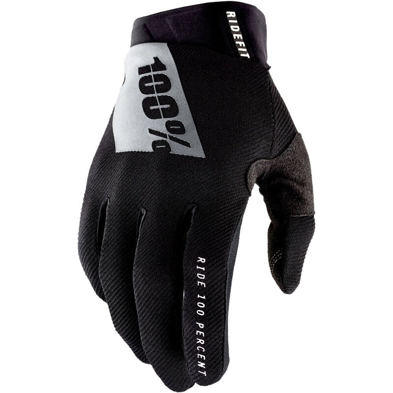 100% Percent Ridefit Black Gloves on Sale | Moto Outlet